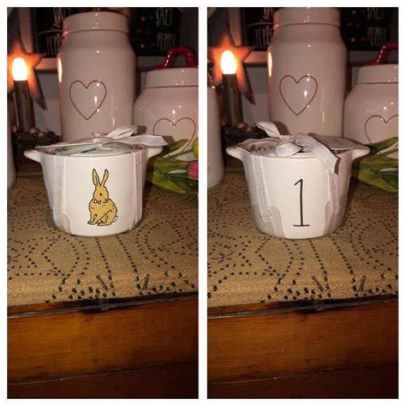 Rae Dunn | Holiday | Rae Dunn Easter Themed Measuring Cups Set Of 4 ...